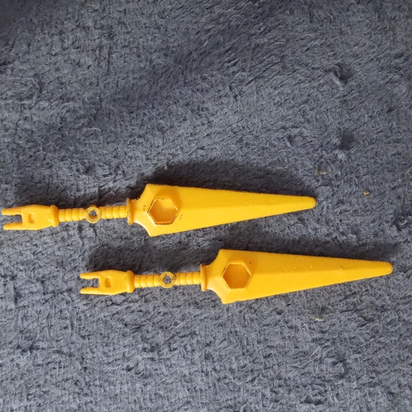 Lego | Toys | Lego Yellow Weapon Sword Attack War 2 Pieces | Poshmark